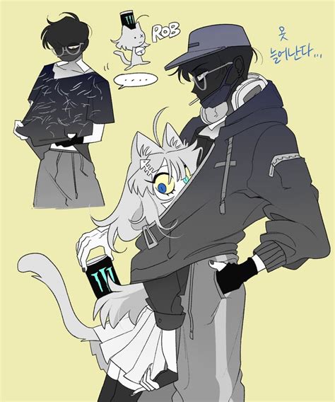 Player Character And Mickey Degrees Of Lewdity Drawn By Dol Amlep