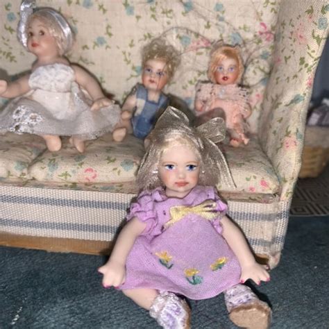 Wigging Instructions For A Miniature Doll In 112 Scale Pdf Download