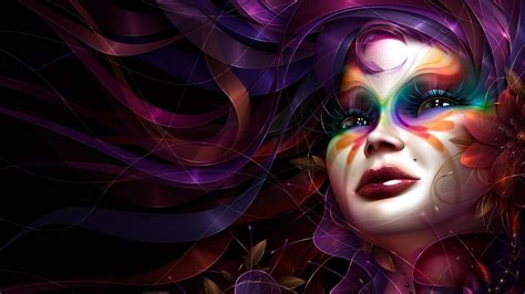 Fractal Girl Wallpapers 4k Hd Fractal Girl Backgrounds On Wallpaperbat