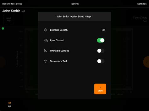 Record A Balance Test In Forcedecks Ios Vald Knowledge Base