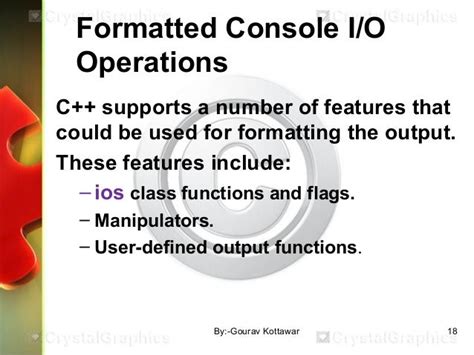 Cpp Input And Output System Basics