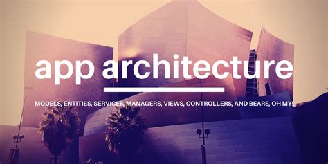 IOS App Architecture Splinter Software