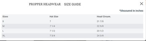 Propper Sizing Outdoor Recreational Equipment Peak To Sea Products