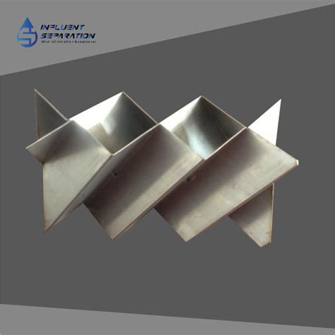 Corrugated Plate Separator Media Influentseparation