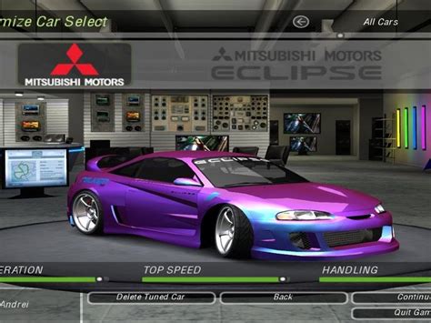 Mitsubishi Eclipse Gsx Need For Speed Underground 2 Rides Page 4