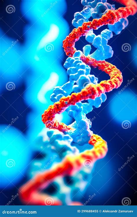 Dna Study Of Gene Structure Of Cell Dna Molecule Structure Genetic
