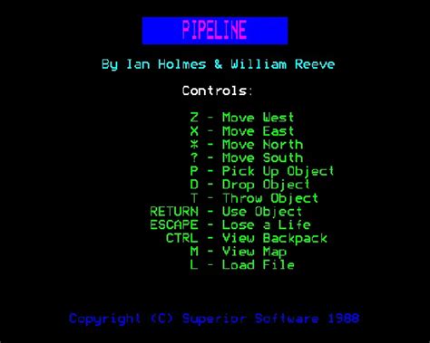 Pipeline 1988 Mobygames