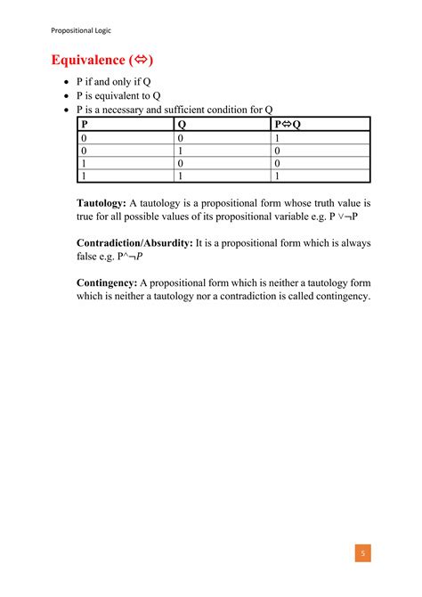 Propositional Logic Pdf