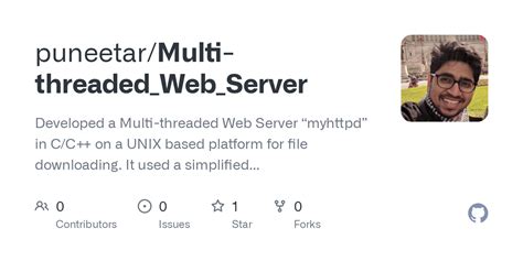 GitHub Puneetar Multi Threaded Web Server Developed A Multi Threaded Web Server Myhttpd In