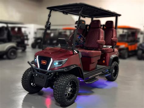 Zebra Golf Cart My Store