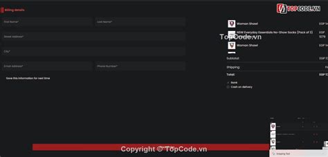 Ứng Dụng Thương Mại điện Tử Bán Quần áo React Vite Tailwind Css