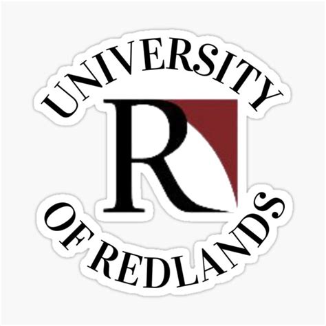 University Of Redlands Sticker By Livestores Redbubble