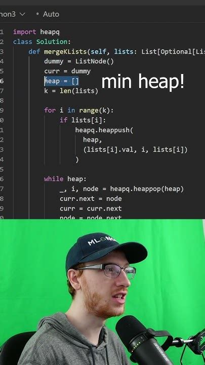 Hard Faang Interview Question Merge K Sorted Linked Lists Leetcode