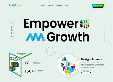 Hero Section UI On Behance