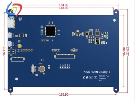Free Stl File 7inch Screen Case For Raspberry Pi Hdmi Touch Screen 🔧