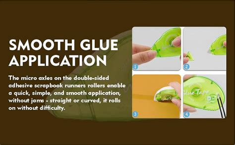 Thecloudmall® Double Sided Tape Roller Adhesive Scrapbooking Glue