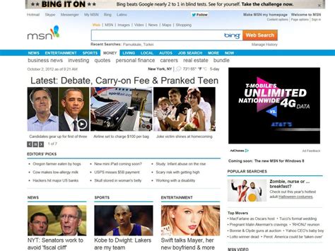 Msn Homepage For Windows 8