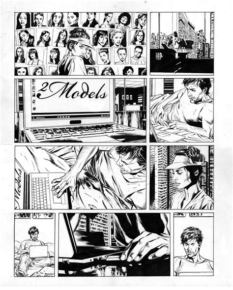 Amber Blake 2 P 09 Comic Book Art Gallery