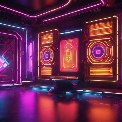 3d Illustration Renderinggaming Gamer Background Abstract 3d Illustration Renderinggaming Gamer Background Abstract