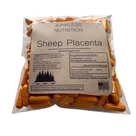 Sheep Placenta Supplement Benefits Skin Cells And Collagen