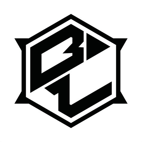 Bl Logo Monogram Design Template 16568620 Vector Art At Vecteezy