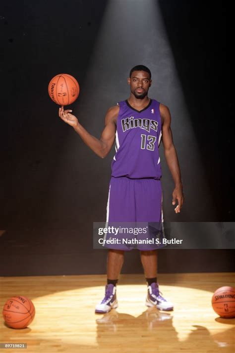 Tyreke Evans Of The Sacramento Kings Poses During The 2009 Nba Rookie