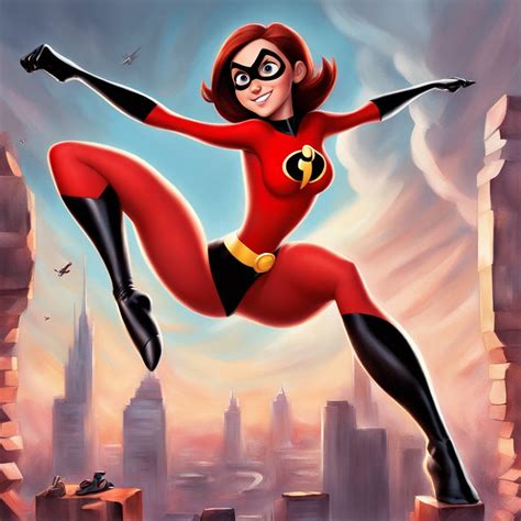 Elastigirl Pose 2 By Eleveslowly On Deviantart