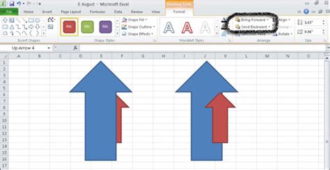 How To Reorder And Group Graphic Objects In Excel Dummies
