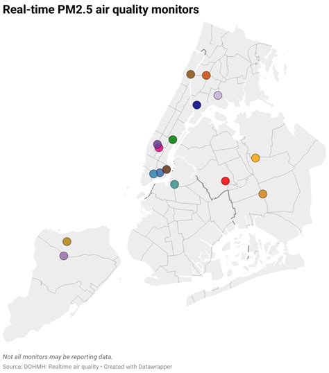 New York City Air Quality Nyc Launches Air Quality Challenge Smart