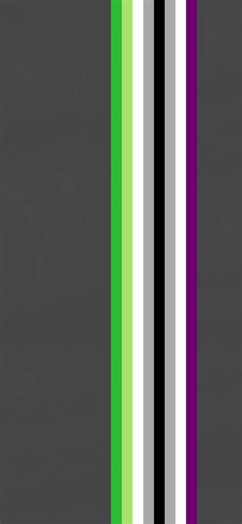 Some Very Simple Stacked Aroace Flag Wallpapers R Aromanticasexual