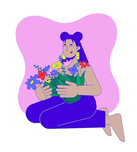 Premium Vector Celebrating Strength After Mastectomy 2d Illustration