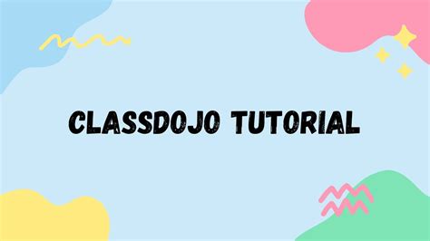 classdojo tutorial youtube