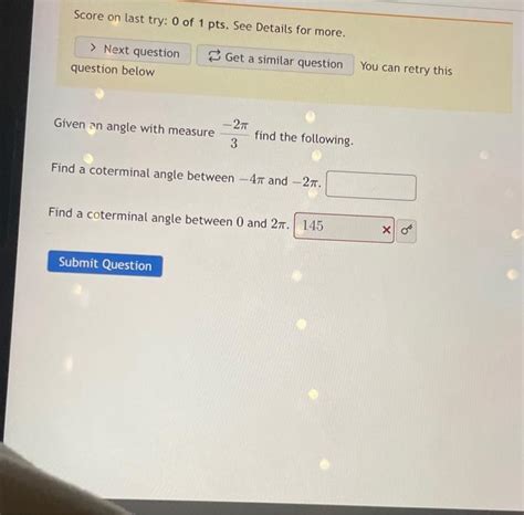 Solved Given an angle with measure 32π find the following Chegg com