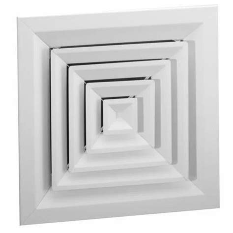 Aluminum Aluminium Square Ceiling Diffusers Air Conditioner At Best Price In Mumbai