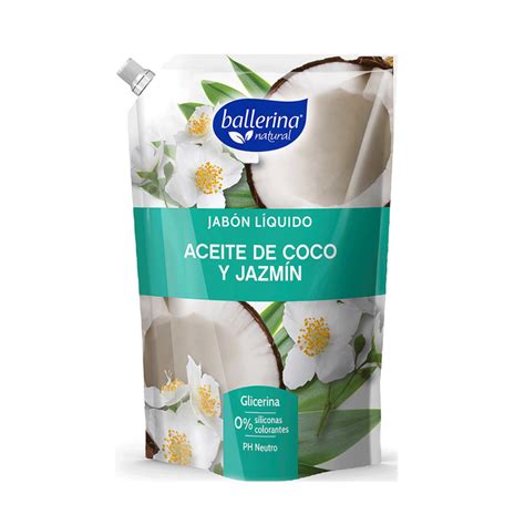 Ballerina Jabon Coco Y Jazmin Doypack 750 Ml Comercial Everest Spa
