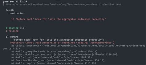 Hardhat Before Each Hook For Sets The Aggregator Addresses