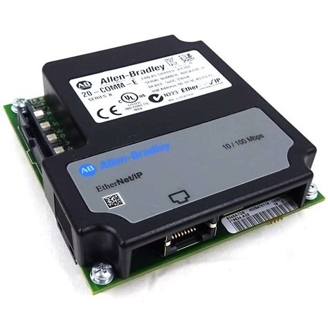 Ethernet Ip Adapter 20 Comm E Allen Bradley 20comme Axxa Motor Control And Automation