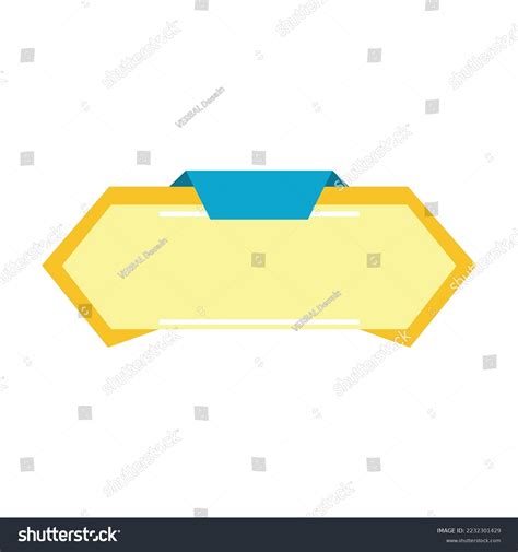 Text Box Template Vector Design Stock Vector Royalty Free 2232301429 Shutterstock