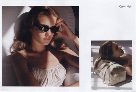 Ad Campaigns Calvin Klein Ss 2003 Angelical Natalia Vodianova ~ The