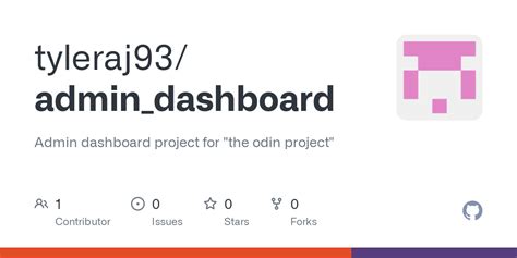 Github Tyleraj93admindashboard Admin Dashboard Project For The