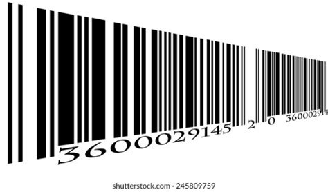 Bar Code Perspective Stock Illustration Shutterstock