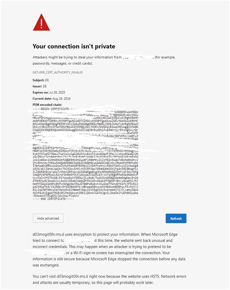 Gitlab Ssl Certificate Not Trusted After Renewal Ssl Inspection Self Managed Gitlab Forum