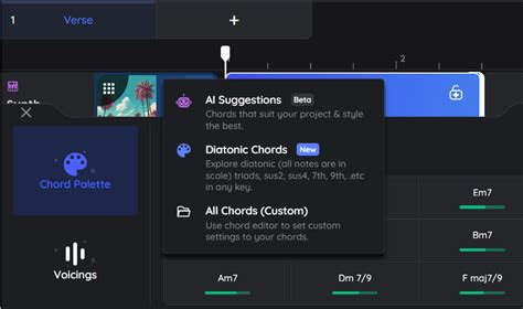 chord progression generator create jam tracks in seconds