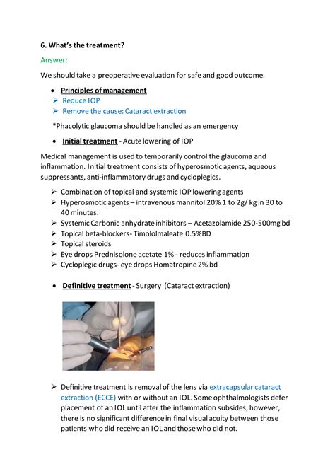 Opthalmology Case Presentation Senile Cataract Docx Eye And Vision Conditions Diseases