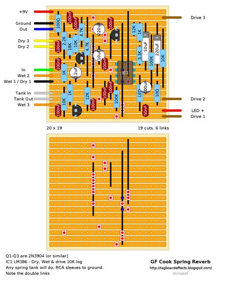 Spring Reverb Tanks For Smaller Stomp Boxes