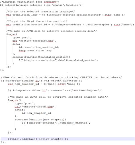 javascript dropdown events don t after on the ajax response content