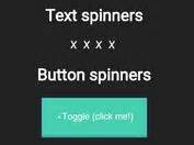 Spin Js Animated CSS Loading Spinner Free JQuery Plugins
