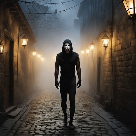 Nude Figure Donning A Ghostface Mask By Tay Soares Ferreira Playground