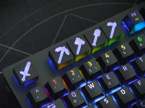 Minecraft Keycaps Tools By Alex1337makerworld Download Free 3d Models