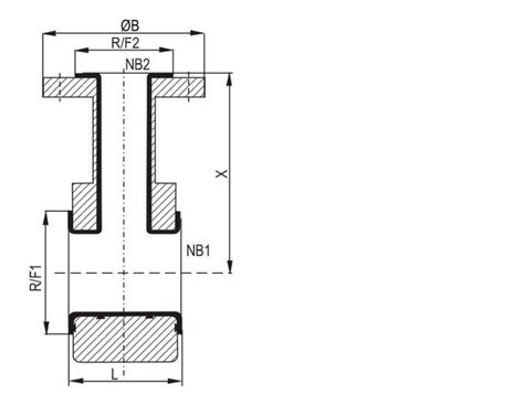 Lined Instrument Tee Flora